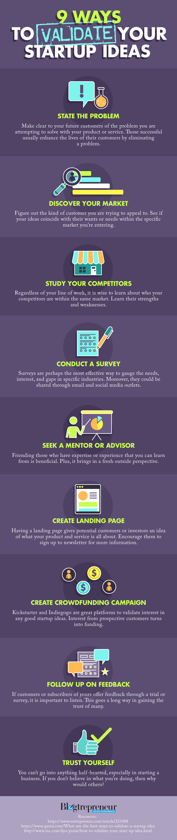 9 Ways to Validate Your Startup Ideas – Blogtrepreneur 9 Ways to Validate Your Startup Ideas – Blogtrepreneur
